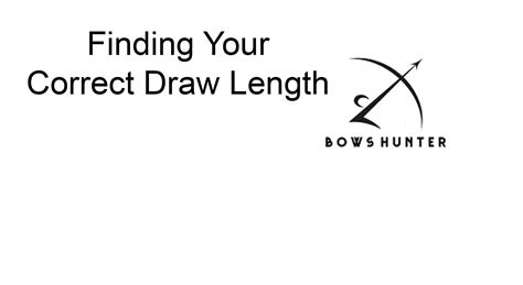Finding Your Correct Draw Length The HuntFishTravel Podcast