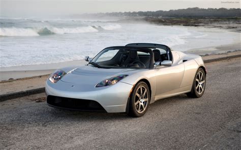 Tesla Roadster Sport Widescreen Exotic Car Wallpaper 09 Of 72 Diesel