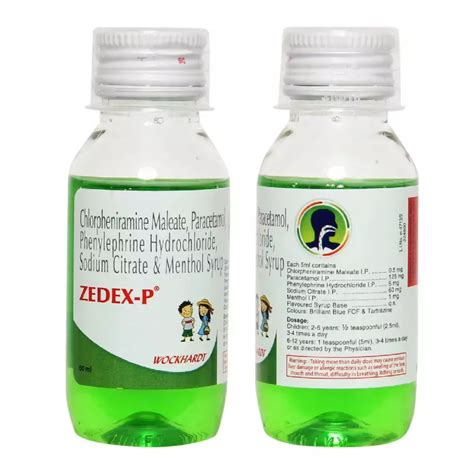 Zedex P Syrup 60ml Jeevandip