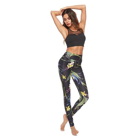 Toppick Sexy Leggins Sport Women Fitness Digital Printed Leggings