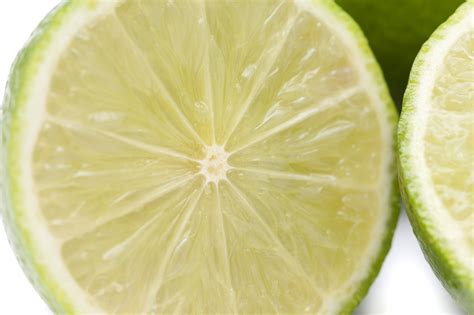 Free Stock Photo Halved Lime Detail Freeimageslive