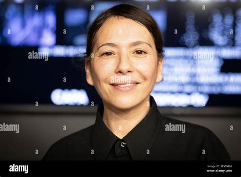 Paris France October 16 2025 Actress Carima Amarouche Who