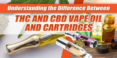 Understanding The Difference Between THC And CBD Vape Oil And