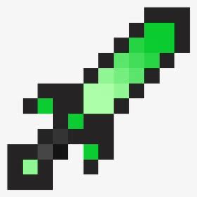 Minecraft Netherite Pickaxe Pixel Art