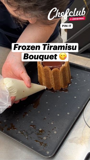 Frozen Tiramisu Bouquet And Other Chefclub US Recipes Original Recette Recette Patisserie