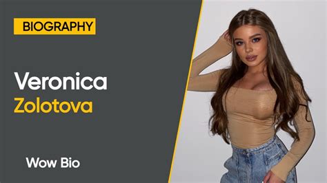 Veronica Zolotova Belorusian Model Instagram Star Biography Youtube