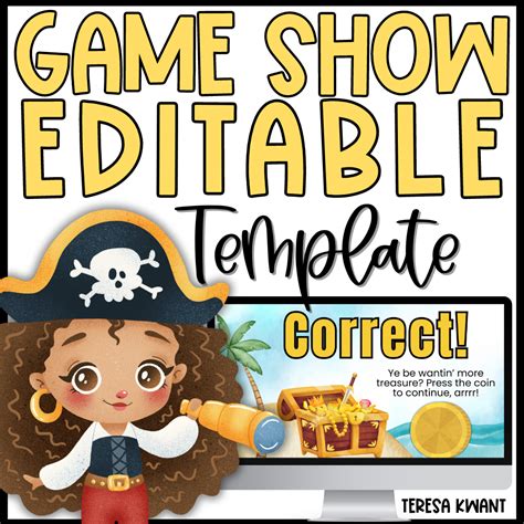 Editable Game Show Template