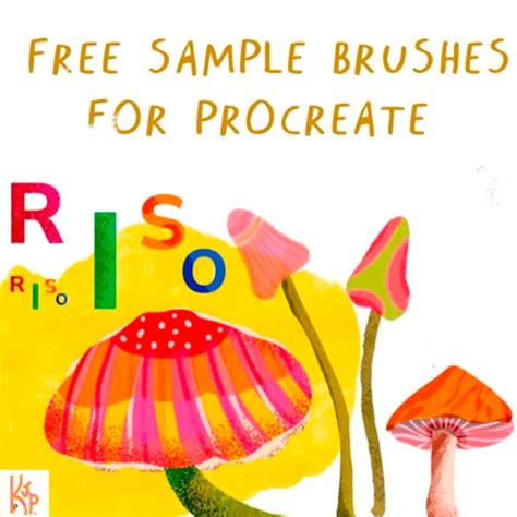 Free Risograph Sample Brushes For Procreate Librium