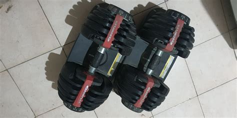 Bowflex Dumbbell Set Sports Equipment Other Sports Equipment And