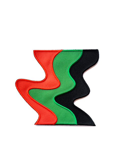 Wavy Patch Women S Patches Independent Brand La Come Di