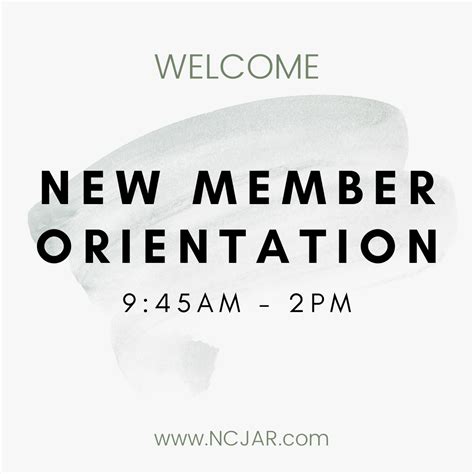 New Member Orientation North Central Jersey Association Of Realtors®