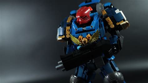 Lego Moc 156725 Lego Space Marine Tahu Warhammer 40k Bionicle By