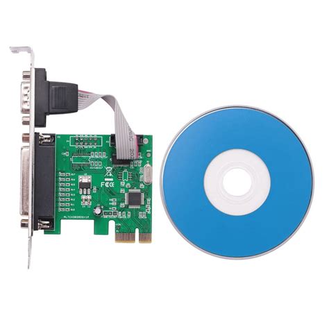 Symkmb RS Serial Port DB Printer Parallel Port To PCI E PCI Express Card Adapter