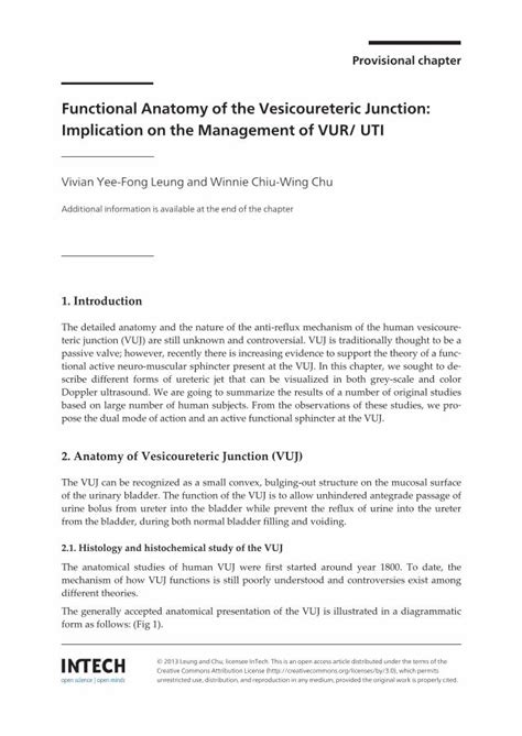 Pdf Functional Anatomy Of The Vesicoureteric Junction Dokumen Tips