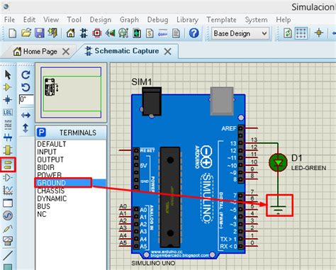 01 simulación arduino encendido de un led instalación de proteus y