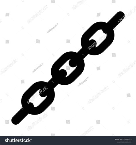 chain icon link vector hyperlink illustration stock vector royalty