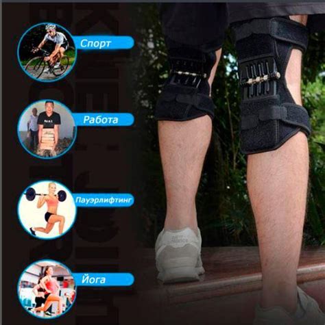 Поддержание коленного сустава Power Knees Defender коленные ...