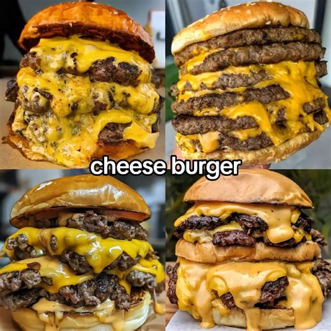 Food Content 🍪 Which Burger Is Your Favorite 🍔 Burger