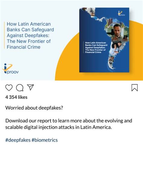 Iproov Auf Linkedin Deepfakes Biometrics Biometricsecurity