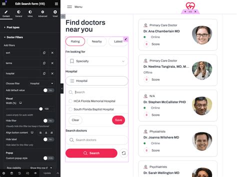 how to show post relation filter on voxel theme s search form widget