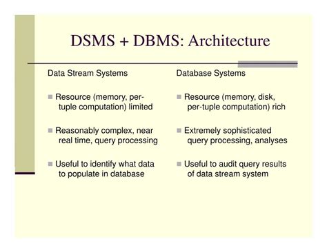 Ppt Data Stream Computation Powerpoint Presentation Free Download