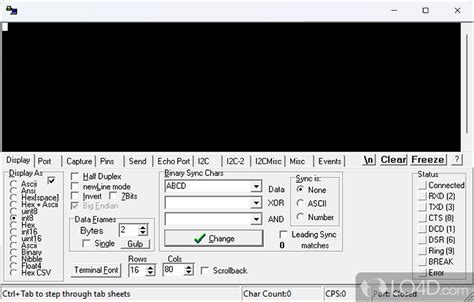 RealTerm Screenshots