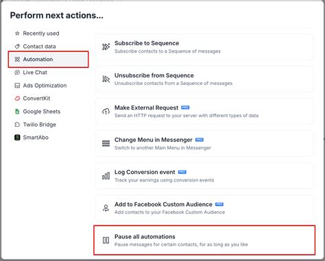 How To Pause All Automations Manychat Help