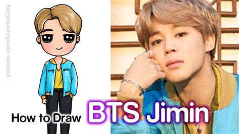 How To Draw Jimin Bts Youtube