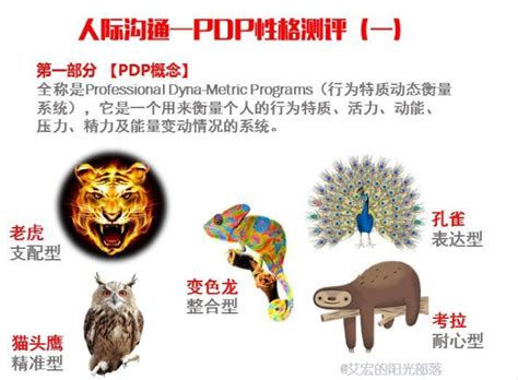 Pdp性格测试及解析 知乎