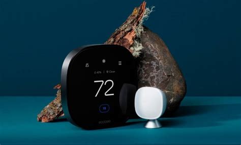 Ecobee Smart Thermostat Premium With Smart Sensor And Air Quality Monitor Programmable Wifi