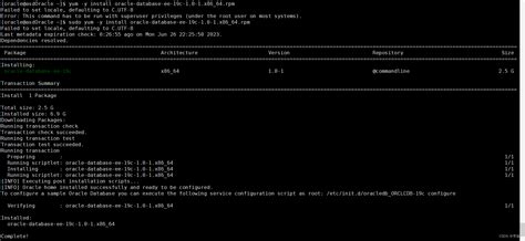 Centos 8安装oracle 19c Rpm包