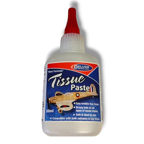 New Formula Tissue Paste Deluxe Materials 50ml Hensons Hobbies