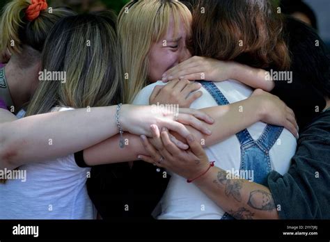 Fans Of Former One Direction Singer Liam Payne Grieve Outside Casa Sur Hotel Where The British