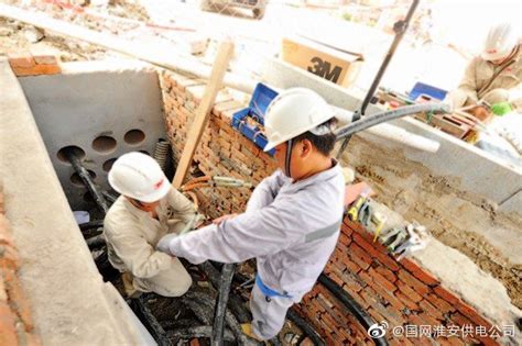 金湖县供电公司对大兴工业园区开展电缆入地改造 铜马电力