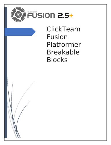 Clickteam Fusion Platformer Tutorial Breakable Blocks Teaching