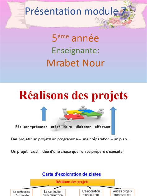 Présentation Module 7 5ème Année Primaire Pdf