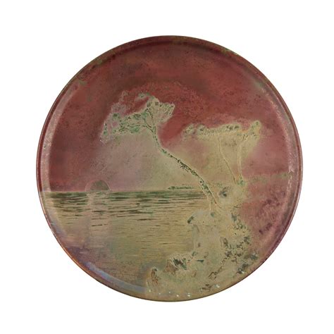 Delphin Massier 1836 1907 Wall Plate Circa 1900 16 October 2024