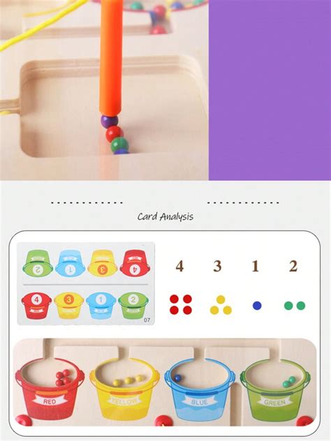 Dual Player Tabletop Game Puzzle Color Classification Cognitive Aids