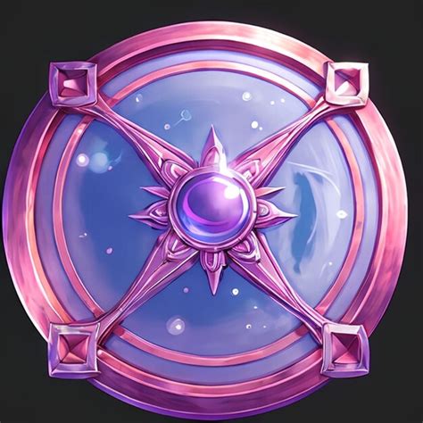 Premium Ai Image Shield Model Idea For Game