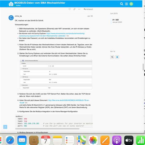 Sma Solar Integration Configuration Home Assistant Community
