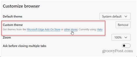 How To Apply Custom Themes On Microsoft Edge