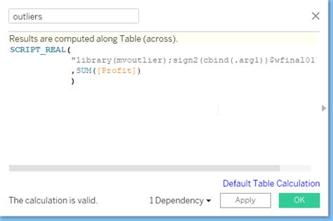 find outliers in data using r in tableau edureka community
