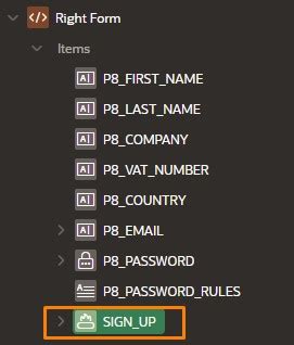 Oracle Apex Come Usare Le Validation Rules Per Creare Una Form Di Registrazione