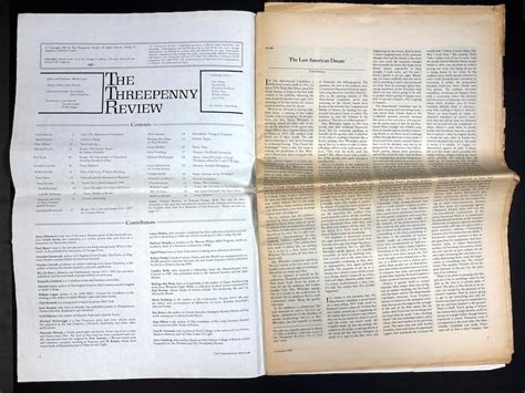 The Threepenny Review No 38 Summer 1989 Anna Akhmatova Sigrid