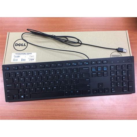 Dell Wired Keyboard KB 216 BLACK Shopee Malaysia