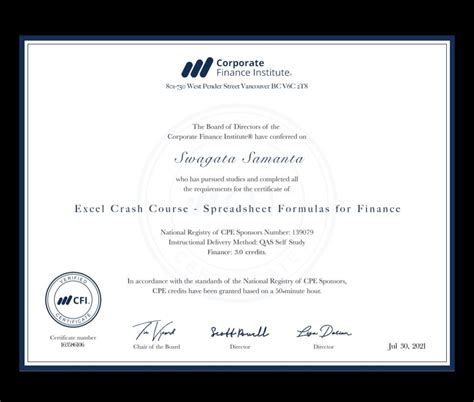 Swagata Samanta On Linkedin Corporatefinanceinstitute Excelskills