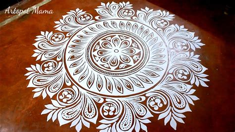 Manabasa Guruvaar Jhoti Chita Laxmi Puja Alpona Design YouTube