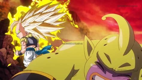 Gogeta Super Saiyan 3 Vs Majin Duu Youtube