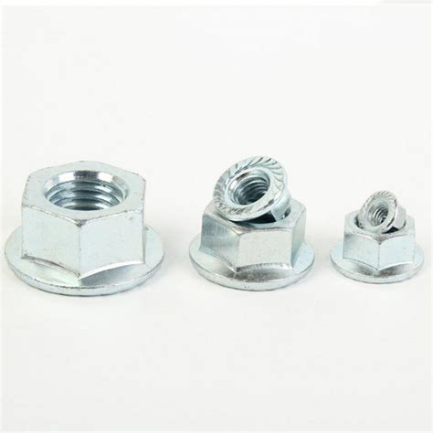 Flange Self Locking Nuts Manufacturers Direct Supply M3 12 Stainless