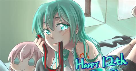 Vocaloid 831 咪苦生日 加糖加糖再加糖灑糖不用錢のイラスト Pixiv